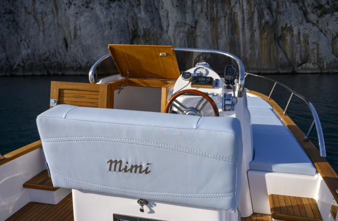 Libeccio 7.5 open | Gozzi Mimi – Cantiere Nautico Napoli